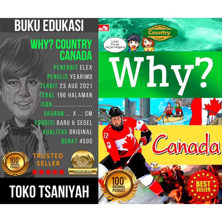 Jual Buku Why Series Why Country Canada YeaRimDang Buku Why Komik ...