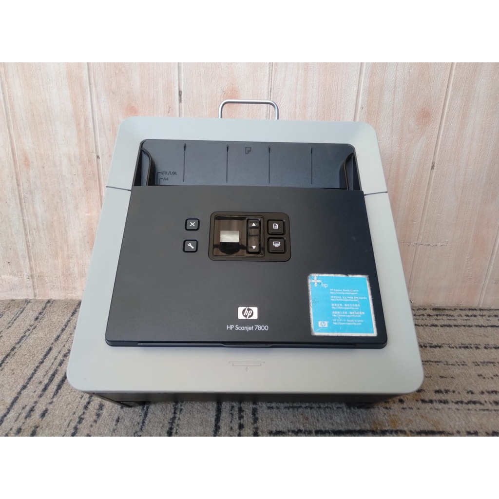 Jual Scanner Folio Hp Scanjet 7800 Bisa Scan F4 Dan Duplex Sekali Scan ...