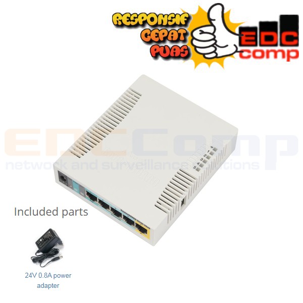 Jual Mikrotik RB951Ui-2HND / MikroTik RouterBoard 951Ui-2HnD / RB951Ui ...