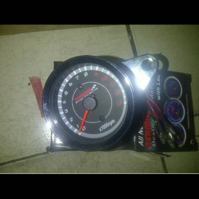 Jual RPM TACHOMETER JARUM LED INDIKATOR ANALOG MERK TMG | Shopee Indonesia