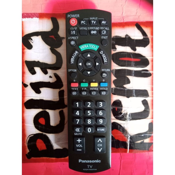 Jual Remote panasonic TV lcd LED Viera tools original terlengkap ...