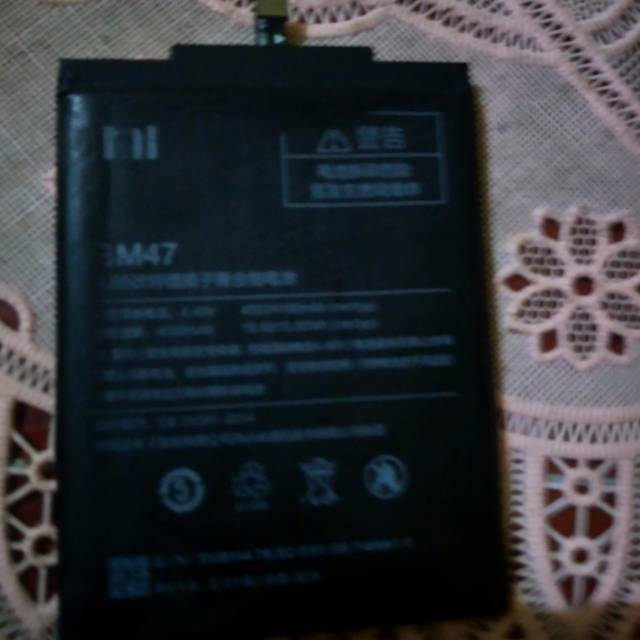 Jual Baterai Batre BM47 Redmi 3/3S/3X Ori Copotan | Shopee Indonesia