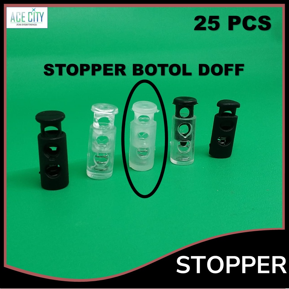 Jual stopper botol bening/hitam/kecil/masker (25PCS) | Shopee Indonesia