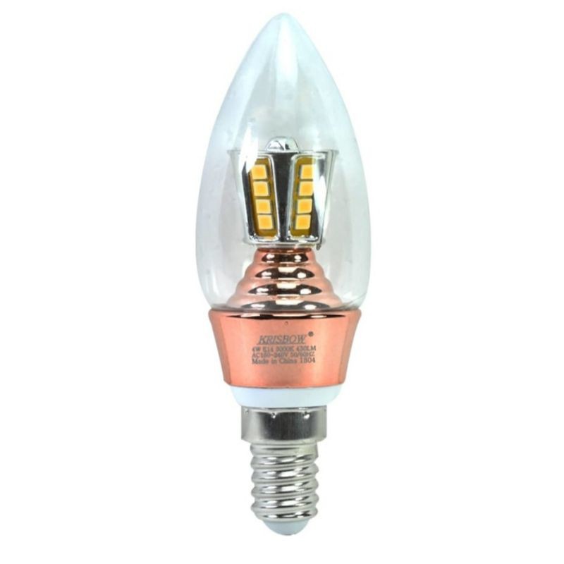 Jual Krisbow Lampu Led Candle 4w - krisbow lampu cabe | Shopee Indonesia