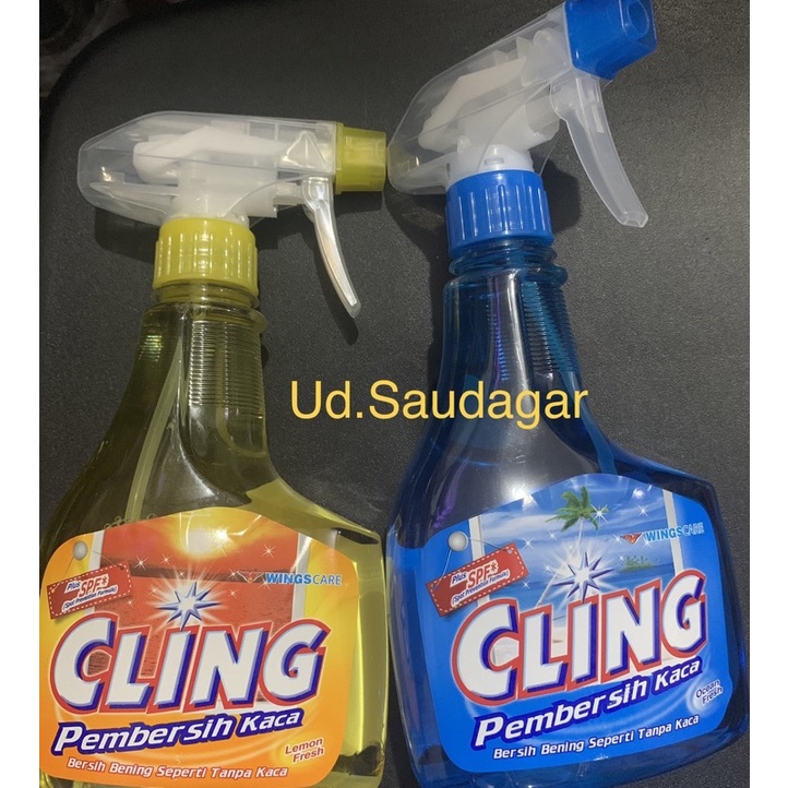 Jual CLING Pembersih Kaca Botol 440ml | Shopee Indonesia