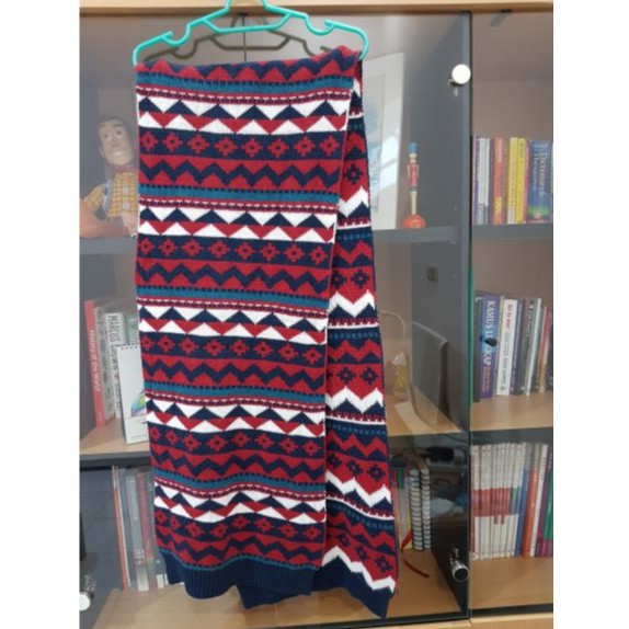 Jual Syal Tebal Bekas Pria atau Wanita Merah Putih | Shopee Indonesia