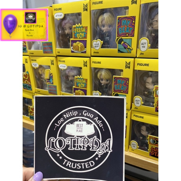 Jual READY STOCK BTS - TINYTAN FIGURE BUTTER OFFICIAL FROM WEVERSE | Shopee Indonesia