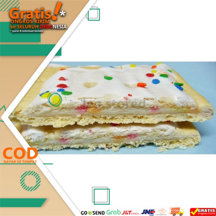 Jual Pop-Tarts Cup Cake Frosted Confetti Cupcake Snack Pastry Kering Import | Shopee Indonesia