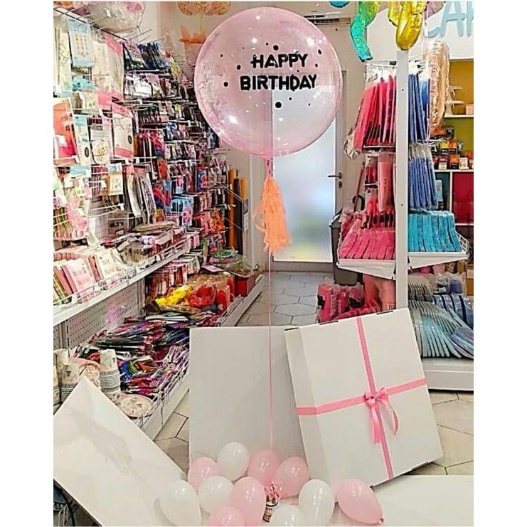 Jual Dekorasi balon-Paket surprise box - Surprise box - Balon box ...