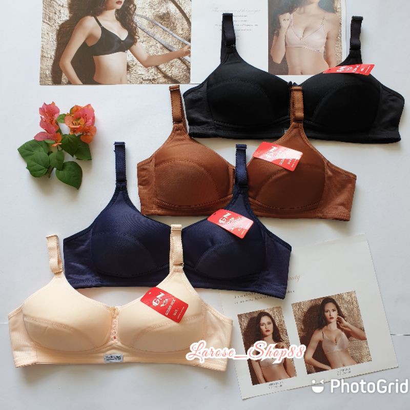 Jual Sport Bra Golden Nick K370 | Bh Tanpa Busa Tanpa Kawat Kait 2 | Bh GN 370 | Shopee Indonesia
