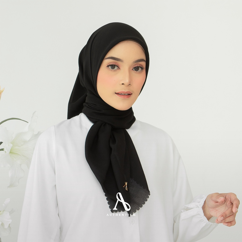 Jual AUTHENTISM ID Raline Basic Voal - Kerudung Segi Empat Polos Premium | Shopee Indonesia