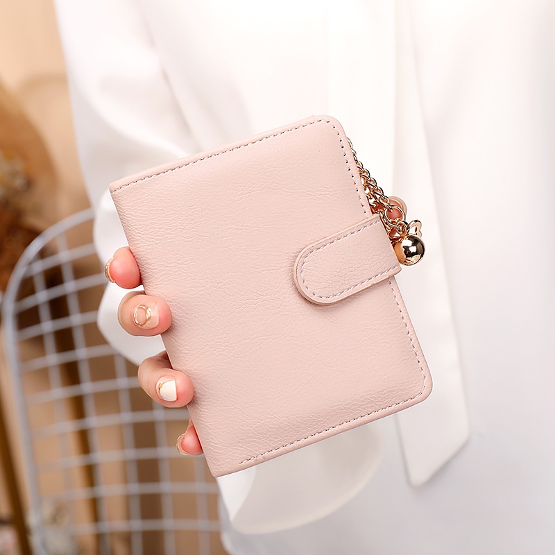 Jual DOMPET LIPAT WANITA KECIL KULIT PINK GRACE WA552P3 MINI SLOT KARTU ...