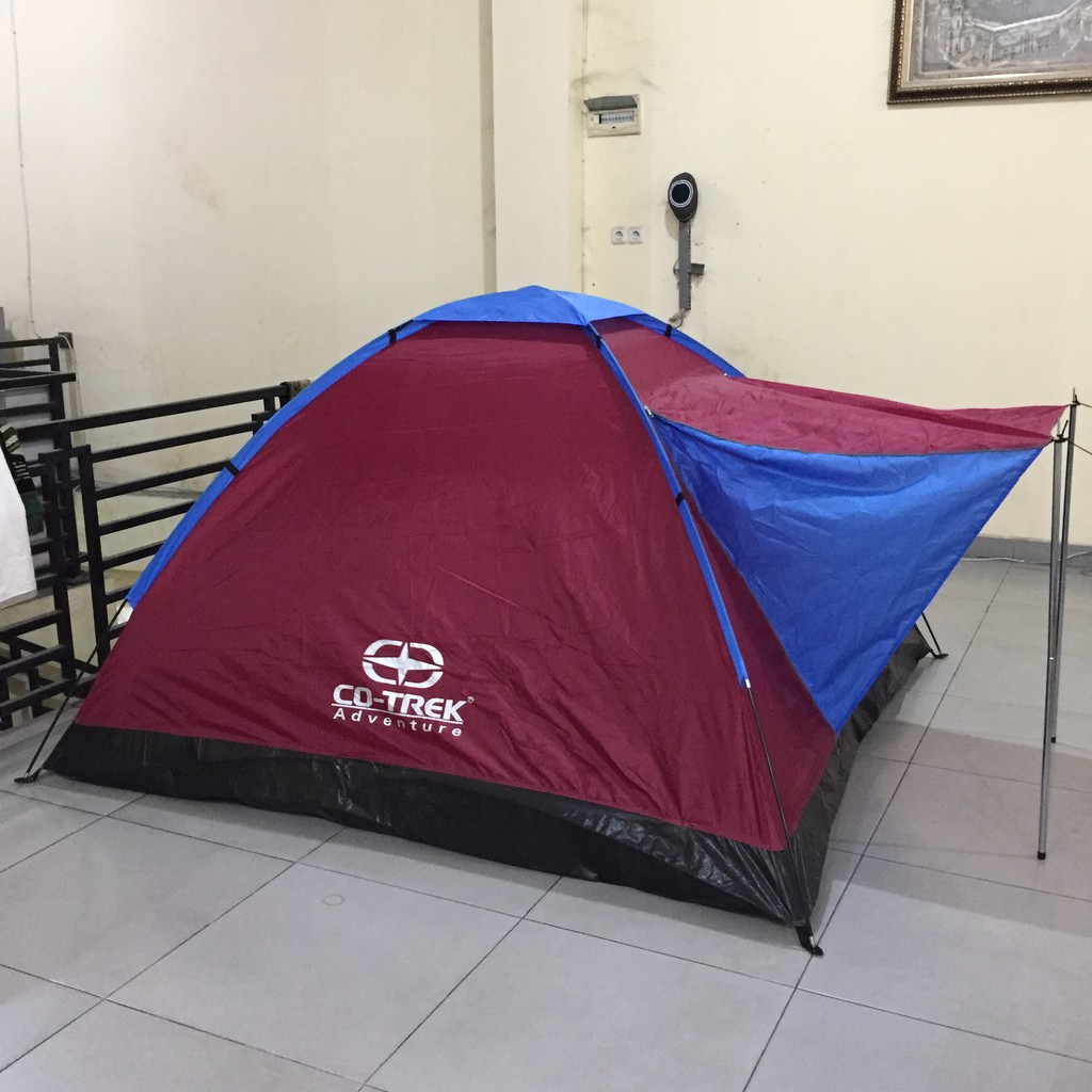 Jual CO-TREK Tenda 0002 travers 4 Person - Tenda Dome - Tenda Kemping ...