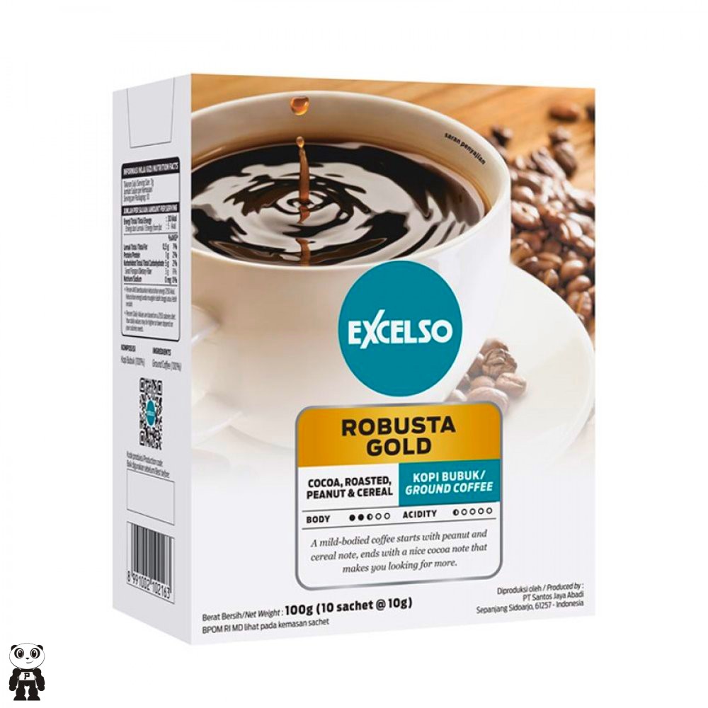 Jual Excelso Robusta Gold Kopi Instan Box Isi 10 Sachet | Shopee Indonesia
