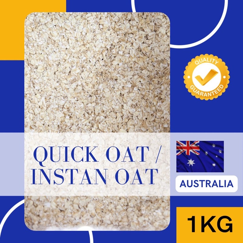 Jual Instant Oat 1kg / Quick Oat 1kg AUSTRALIA | Shopee Indonesia