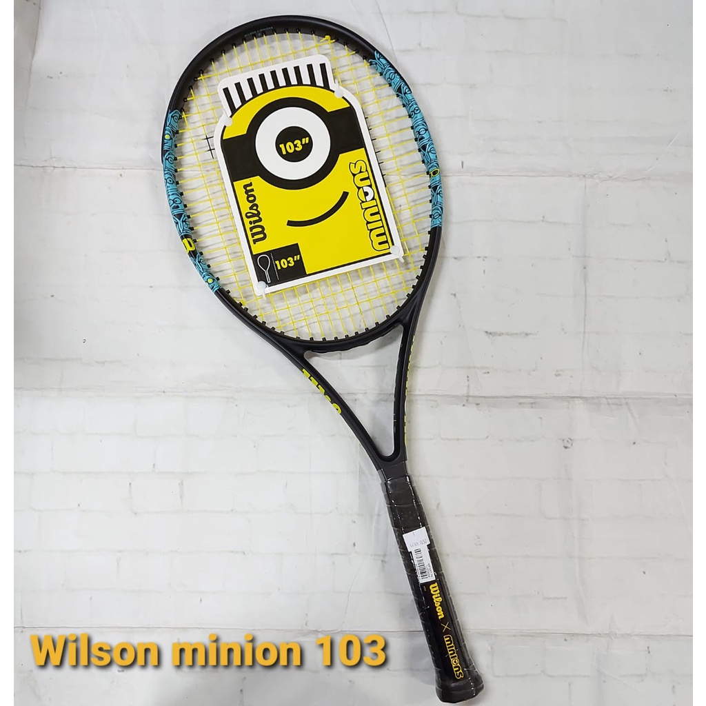 Jual RAKET TENIS WILSON MINION 103 ORIGINAL | Shopee Indonesia