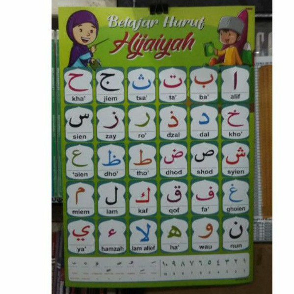 Jual Poster huruf hijaiyah | Shopee Indonesia
