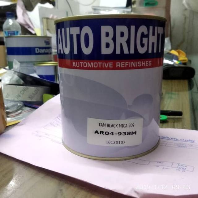 Jual Cat avanza black mica 209 sama X 12 cat original mobil toyota ...