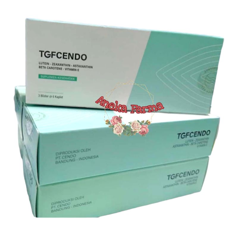 Jual TGF Cendo vitamin kesehatan mata | Shopee Indonesia