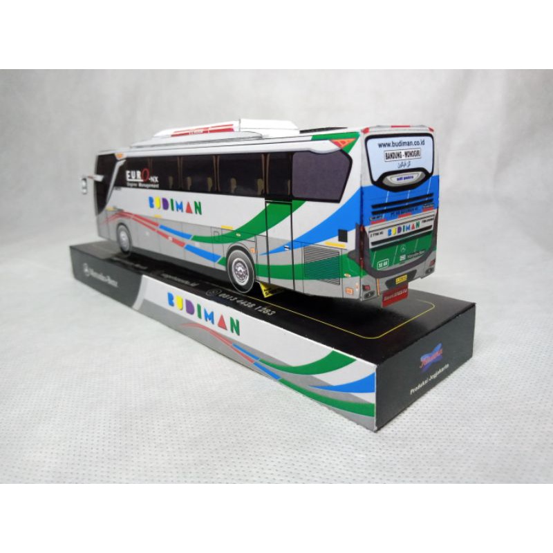 Jual MINIATUR BIS BUS BUDIMAN PAPERCRAFT BUS THE DESTROYER 3E88 ...