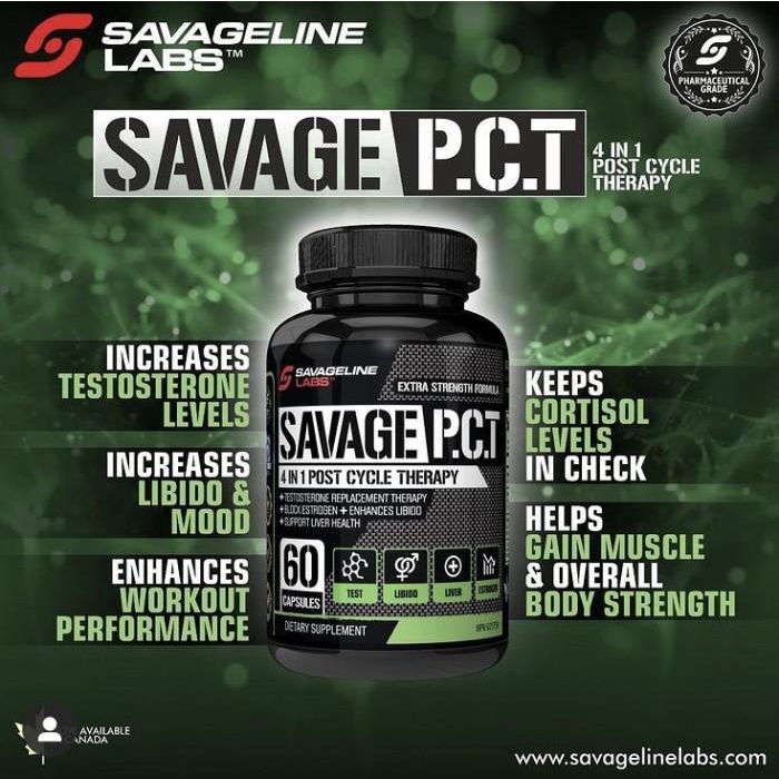 Jual [ SUPPLEMENT ] SAVAGE LINE LABS - SAVAGE PCT 4 in 1 ULTIMATE ...