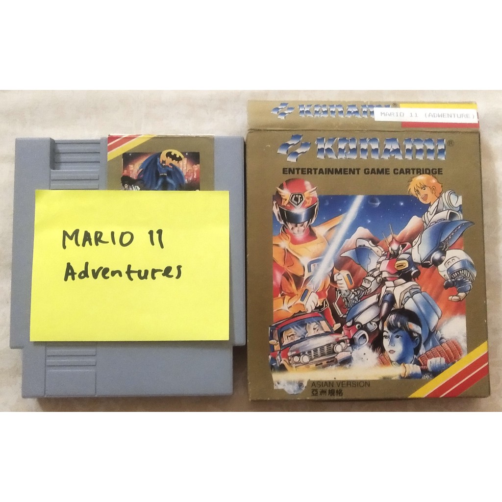 Jual Kaset Nintendo NES Jadul Mario 11 Adventures | Shopee Indonesia