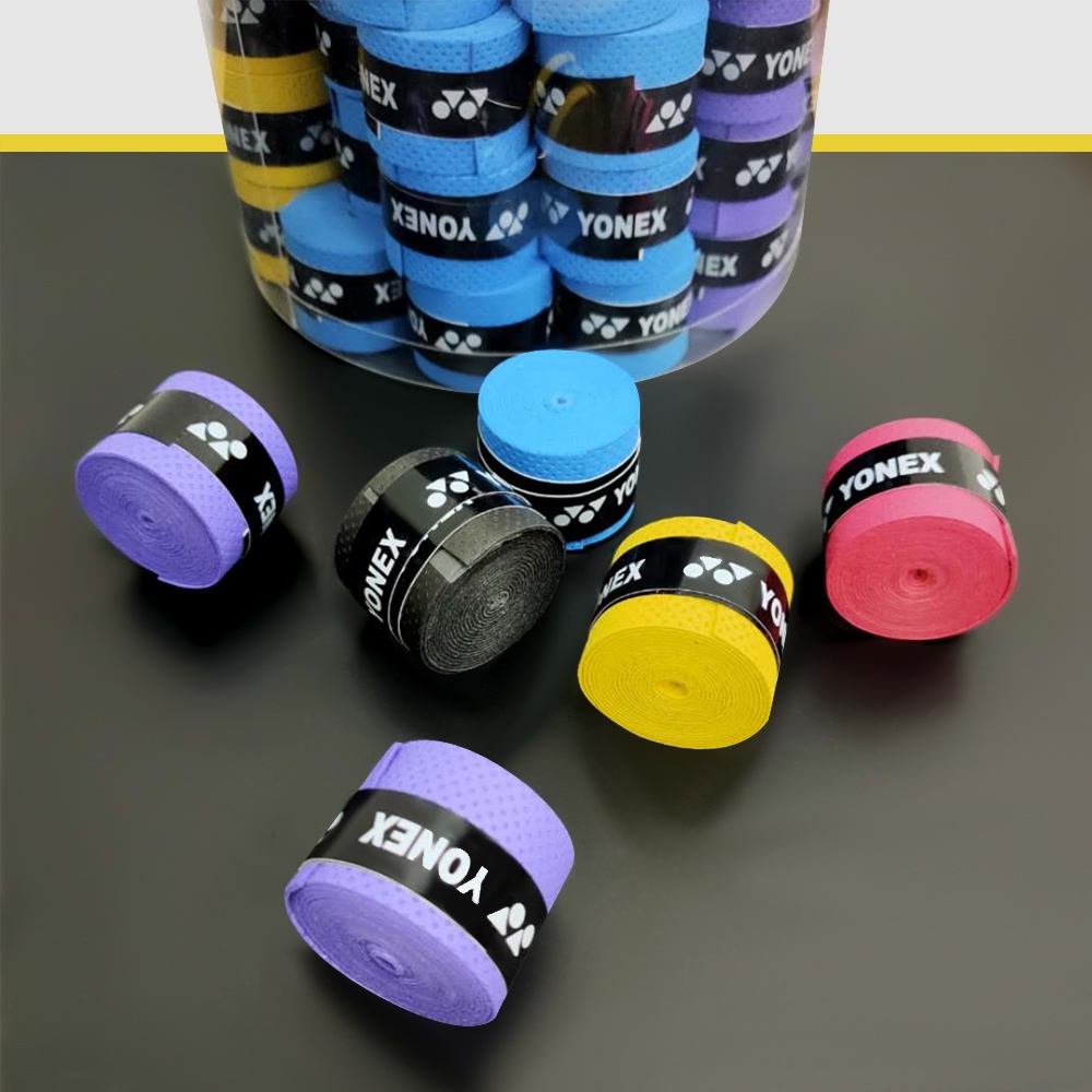 Jual Grip Tipis Grip Badminton Belt Raket Anti-slip Belt Feather Wrap ...