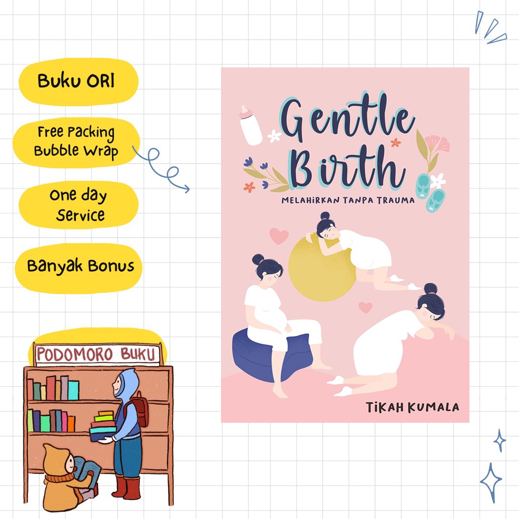 Jual DISKON 1.1 ! BUKU GENTLE BIRTH MELAHIRKAN TANPA TRAUMA | Shopee Indonesia