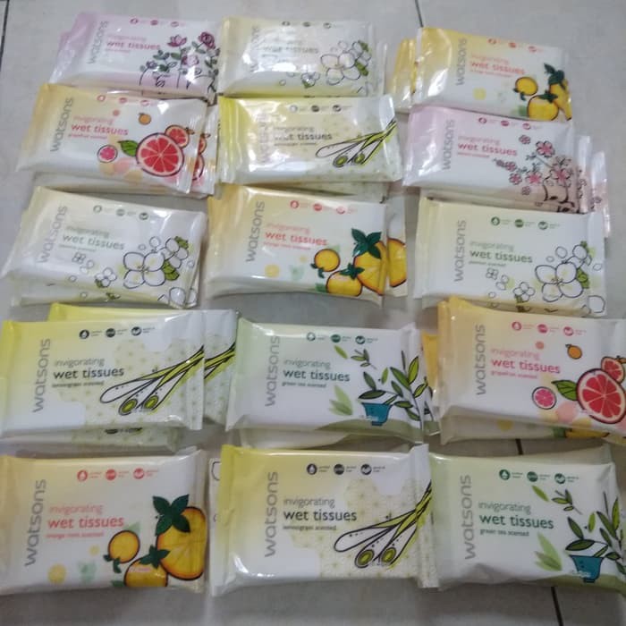 Jual Tisu Basah Watson Tissue Basah Wet Tissue | Shopee Indonesia
