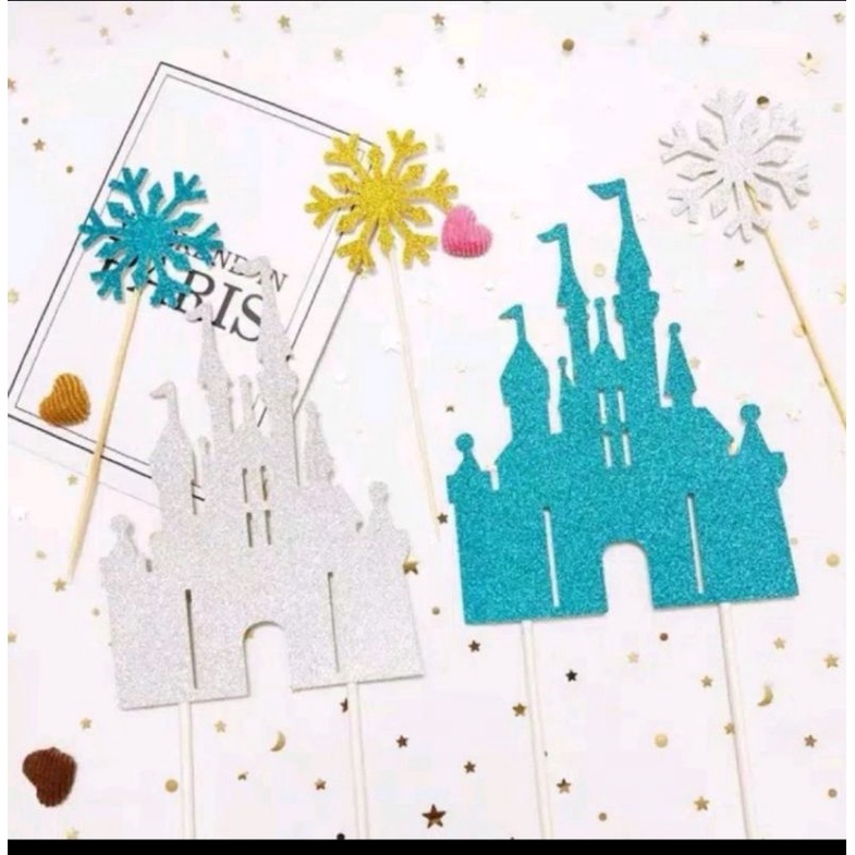 Jual Topper Frozen Elsa, Hiasan Kue Elsa, Topper Istana | Shopee Indonesia