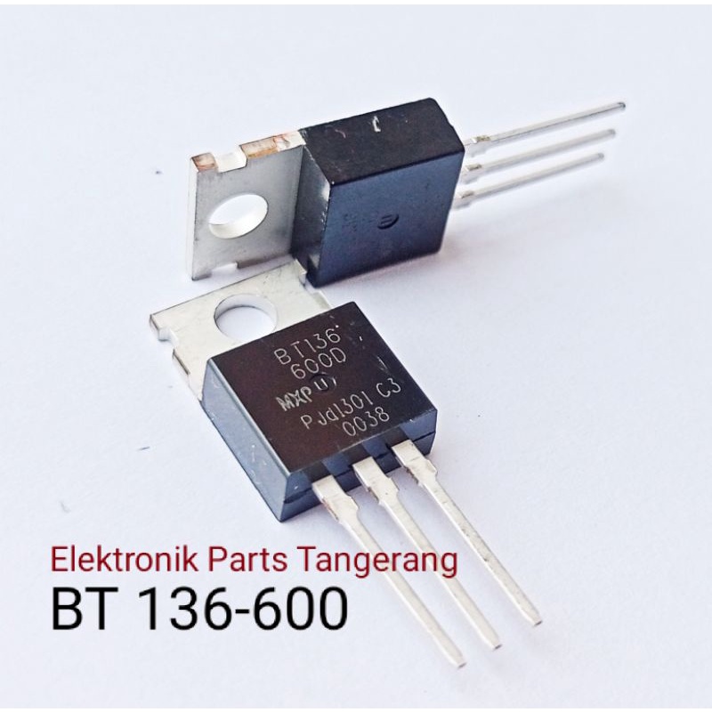 Jual BT136 600 BT 136 600 TRANSISTOR BT136 600 TO 220 600V 25A MOSFET ...