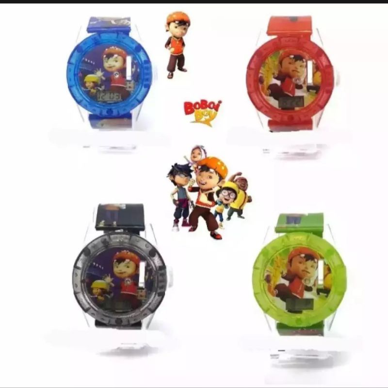 Jual Jam Tangan Anak Boboy Proyektor Laser Musik | Shopee Indonesia