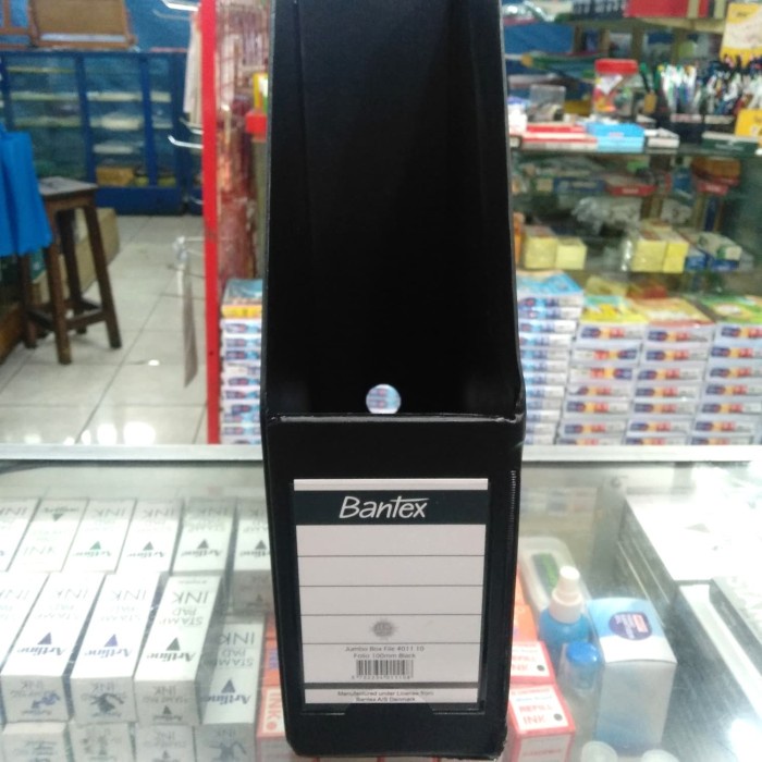 Jual File-Box- Promo !!! Box File Bantex Jumbo Folio 100 Mm Warna Hitam ...