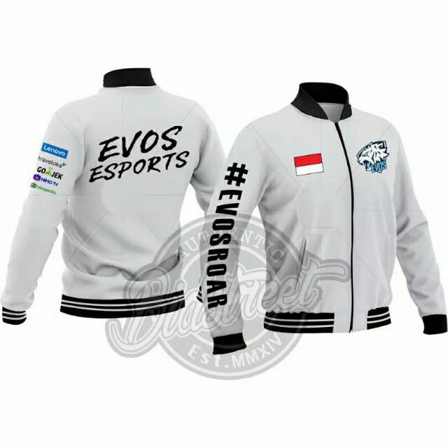 Jual Jaket ziper varsity evos esport | Shopee Indonesia