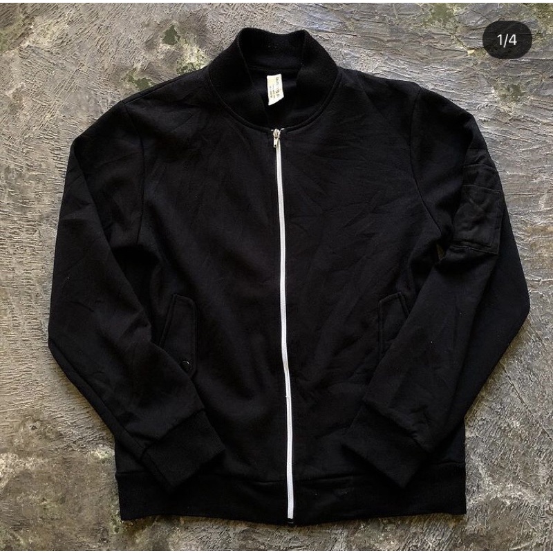 Jual Basic Jaket bomber japan | Shopee Indonesia