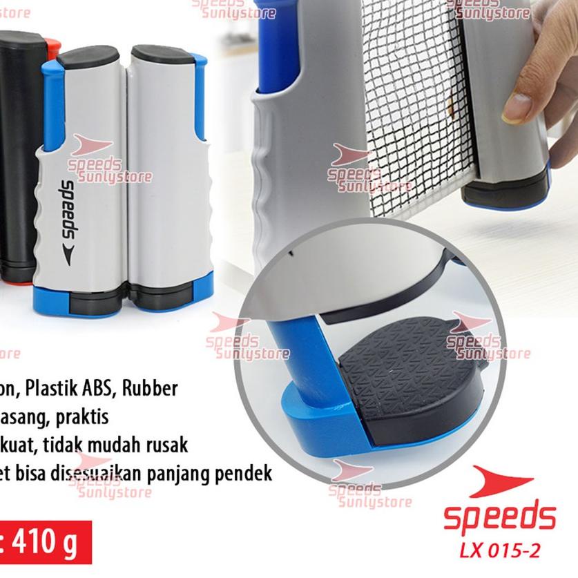 Jual SPEEDS Universal Net Jaring Tenis Meja Pingpong Tarik Portable 160cm 015-2 | Shopee Indonesia