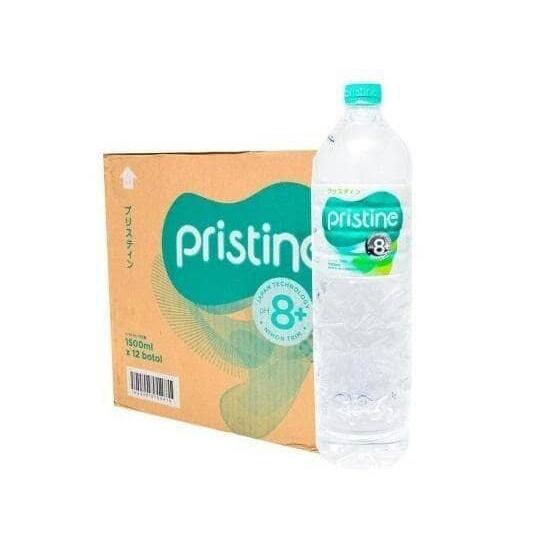 Jual tradisional-minuman- 2 dus pristine water 1500ml * 24 botol -minuman-tradisional. | Shopee ...