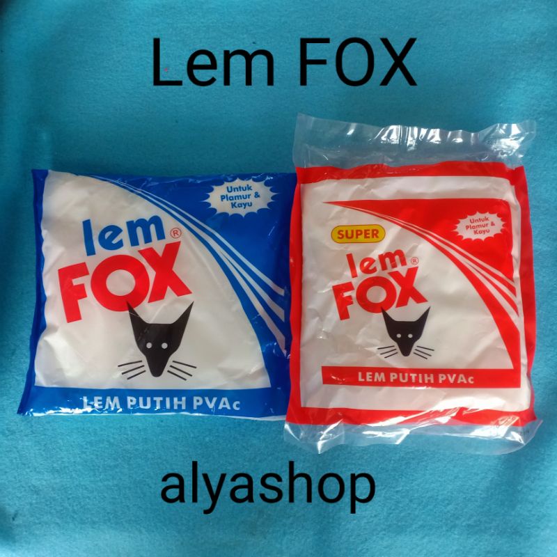 Jual LEM FOX REFILL 350 Gram LEM PUTIH PVAc SUPER | Shopee Indonesia