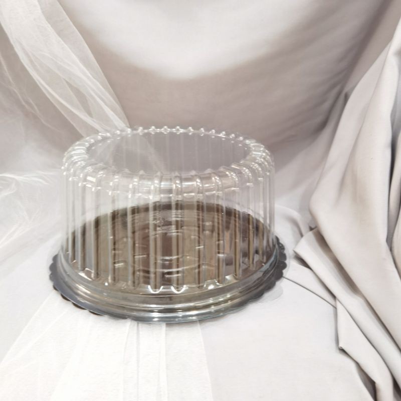 Jual Tempat Pudding Plastik Diameter 20 cm / tempat kue / mini tumpeng ...