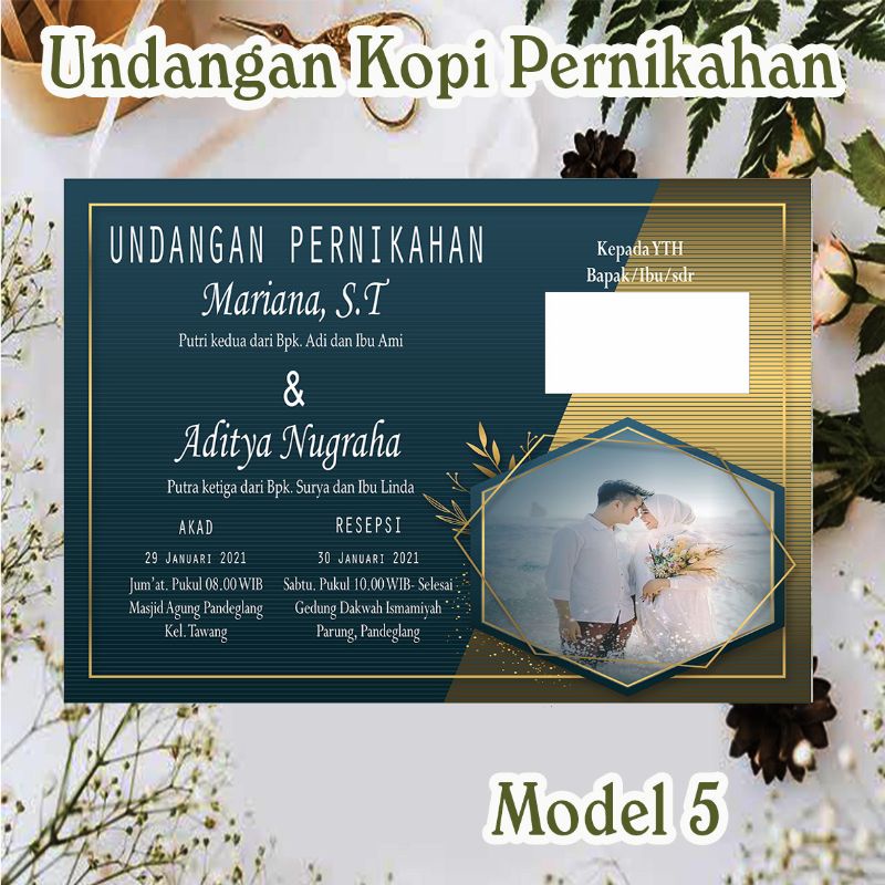 Jual undangan mini pernikahan undangan kopi | Shopee Indonesia