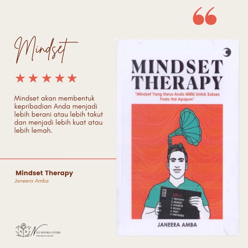 Jual BUKU MINDSET THERAPY BY JANEERA AMBA | Shopee Indonesia
