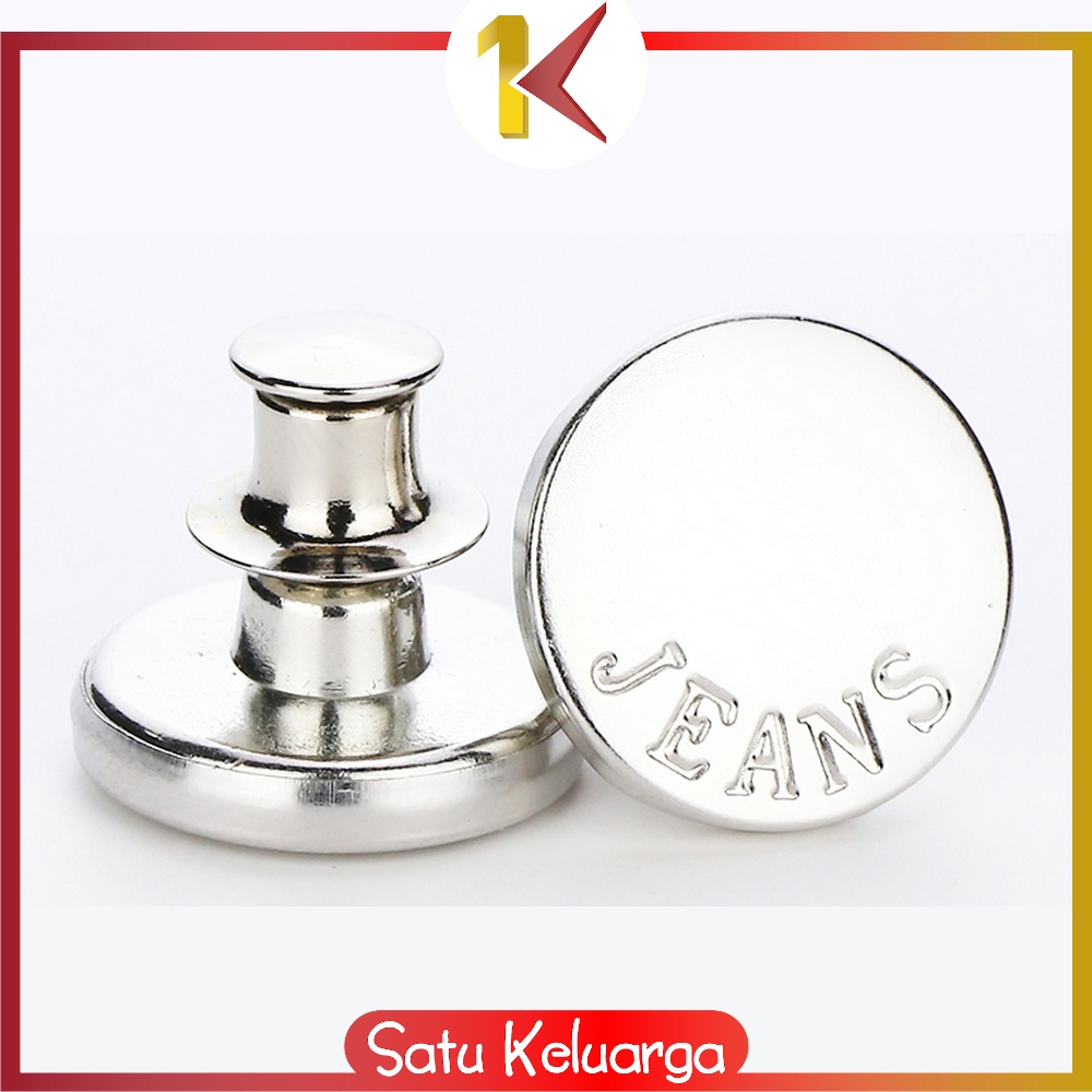 Jual SK-P202 Kancing Celana Jeans Kancing Jepret Pinggang Adjustable ...