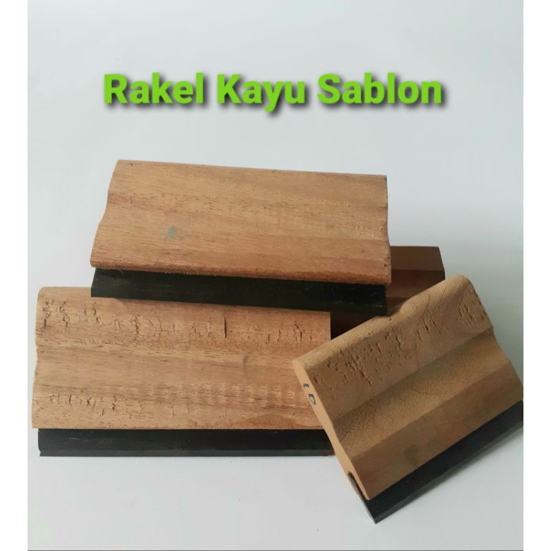 Jual Rakel Kayu Sablon/Rake/Rakel Sablon/Kayu Sablon | Shopee Indonesia