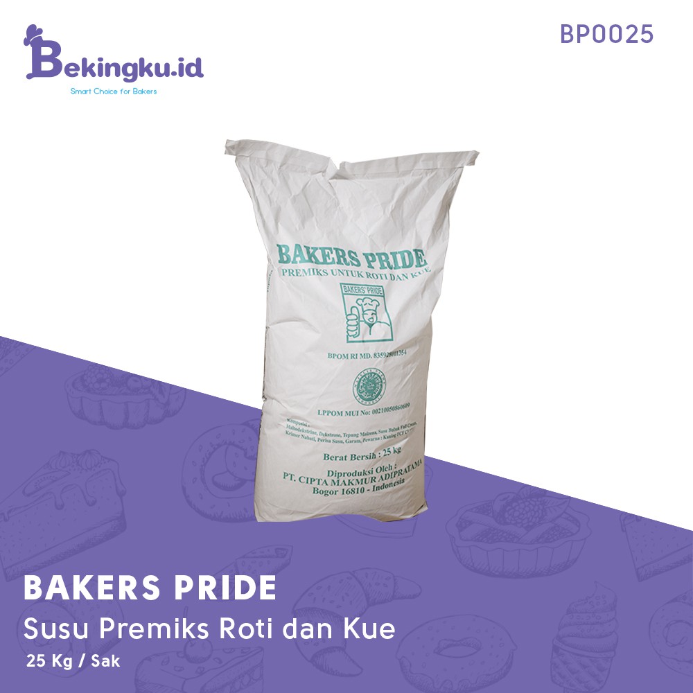 Jual Susu Bubuk Bakers Pride Kemasan 25 kg | Shopee Indonesia