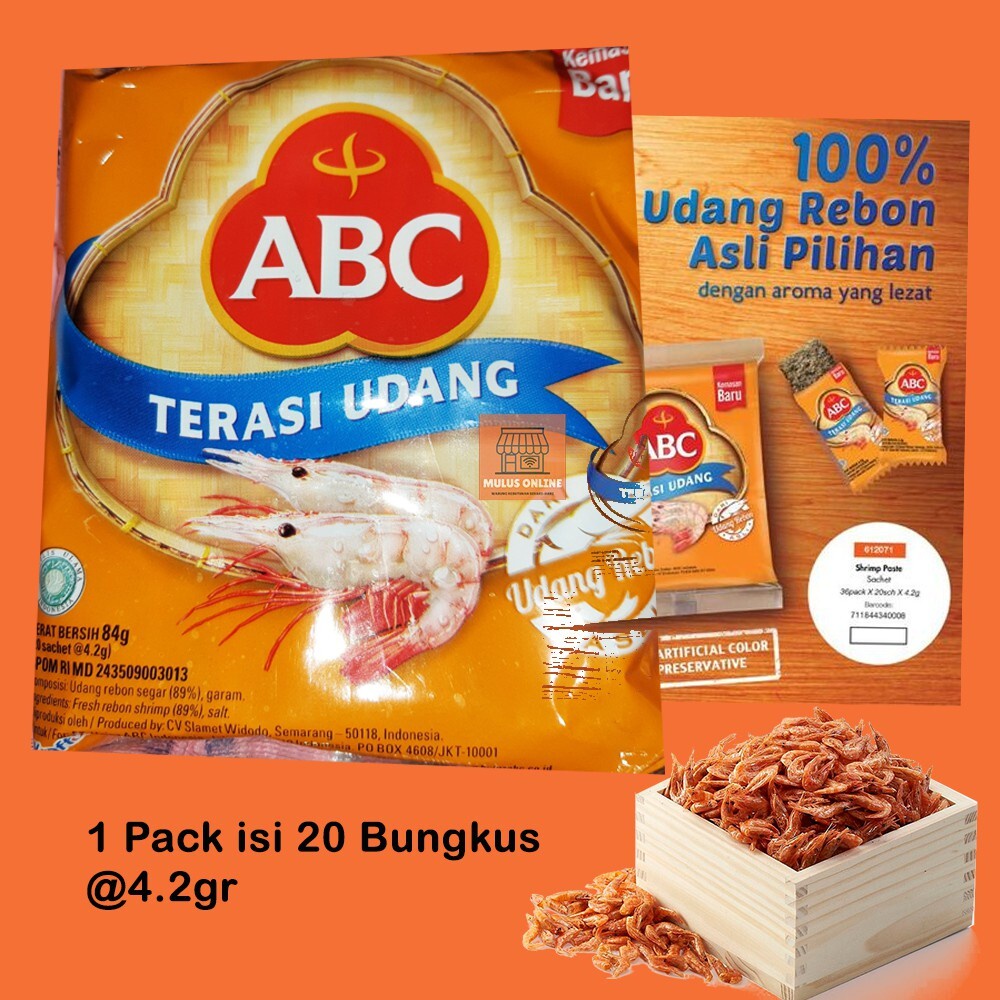 Jual Terasi / Terasi ABC / Terasi Sachet ABC / Terasi Udang ABC / 20 ...