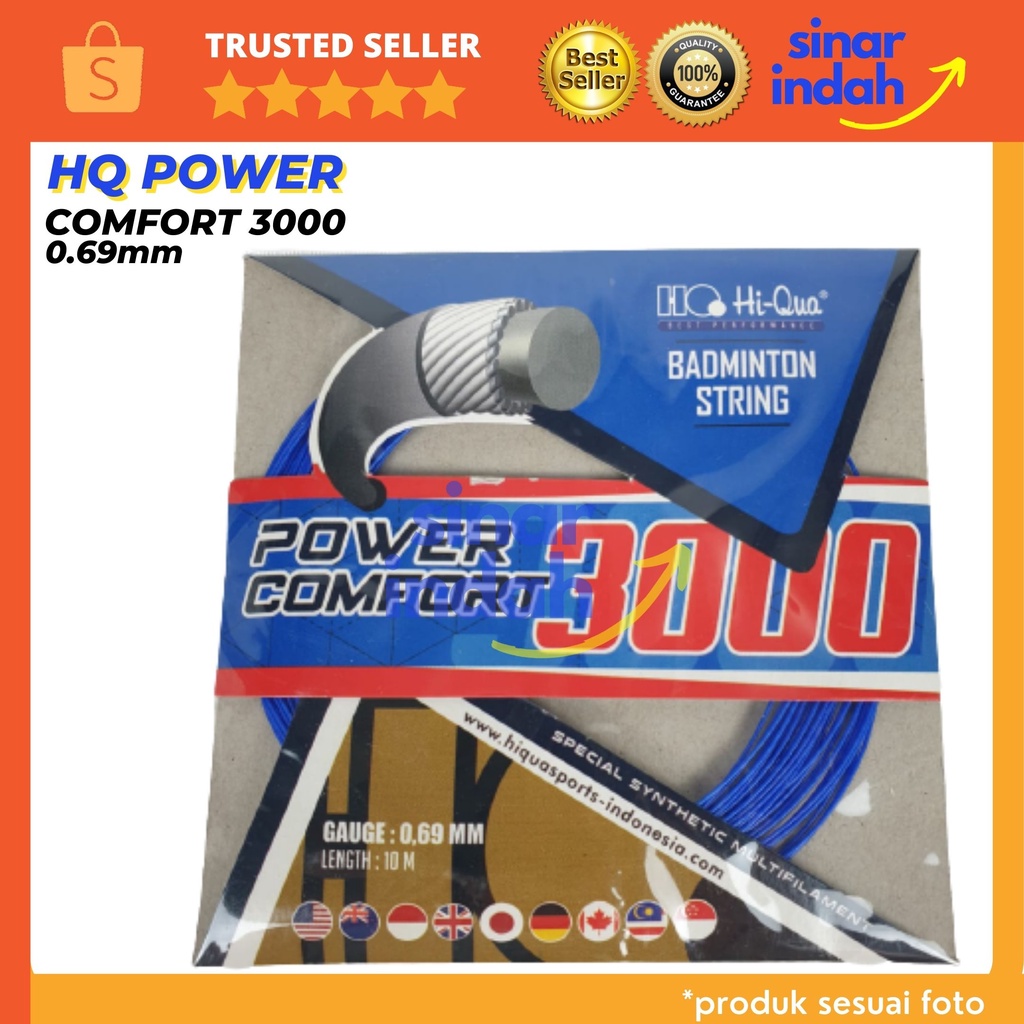 Jual Senar Badminton HIQUA 3000 Original / Senar Raket Badminton MEDAN ...