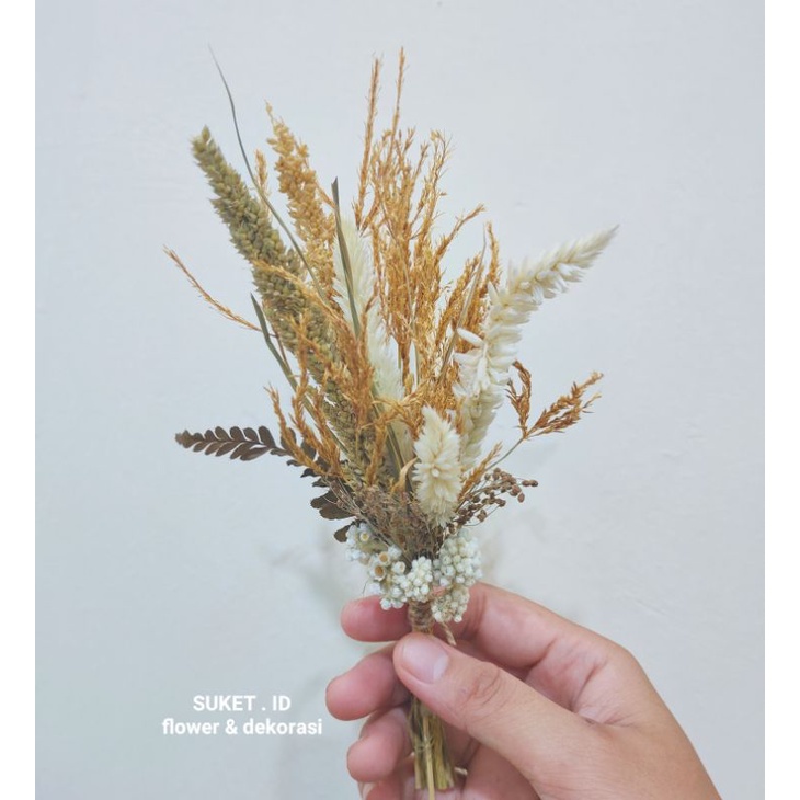 Jual Mini Buket / Buket Bunga Kering / HandBouquet | Shopee Indonesia