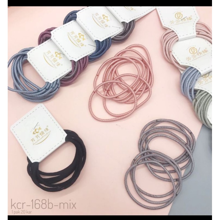 Jual KUNCIR POLOS WARNA KAR( 8PCS ) | Shopee Indonesia