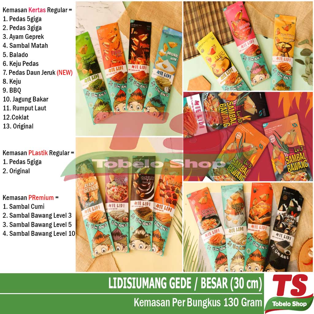 Jual MIE LIDI SI UMANG 130 GRAM / SI UMANG MIE LIDI SI UMANG ...