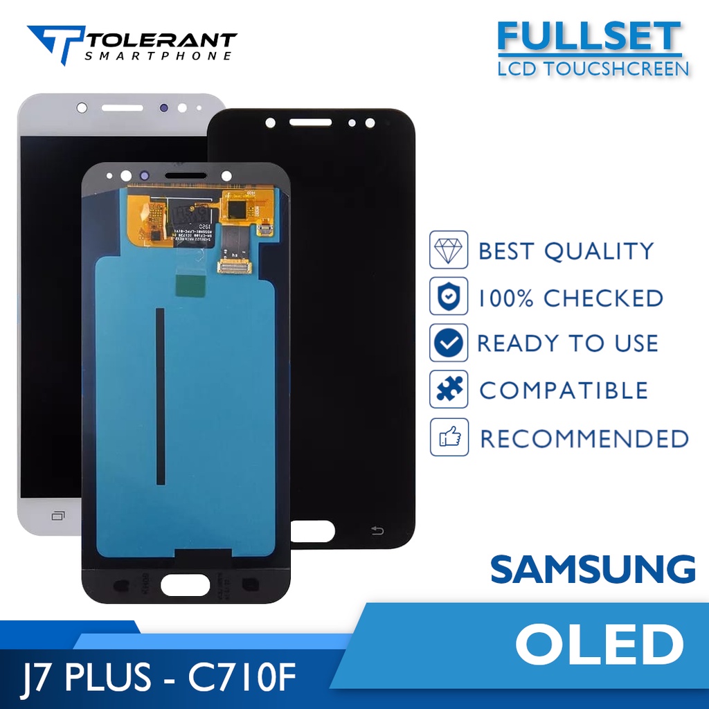 Jual ORIGINAL LCD SAMSUNG J7 PLUS C7 2017 C710F C710FDS C710 FULLSET ...